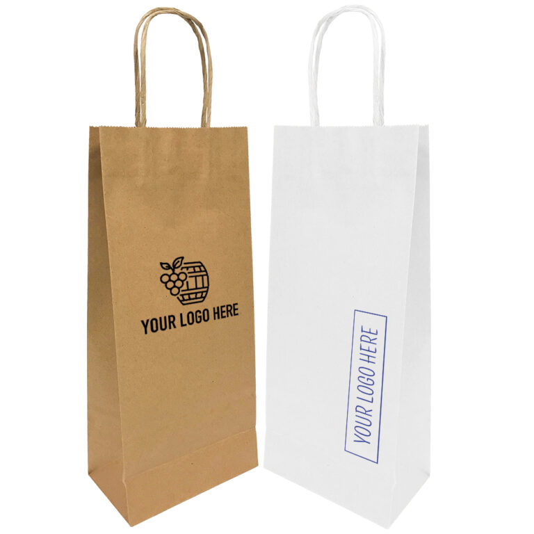 Custom Printed Paper Retail Shopping Bags - Okanagan Bag & Box