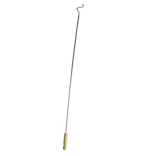 One Piece Chrome Hanger Retriever 52" | Okanagan Bag & Box