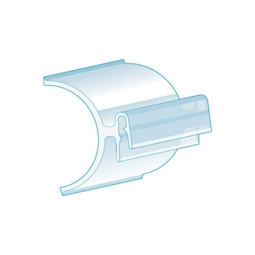 C-Channel Half Round Sign Holder | Okanagan Bag & Box