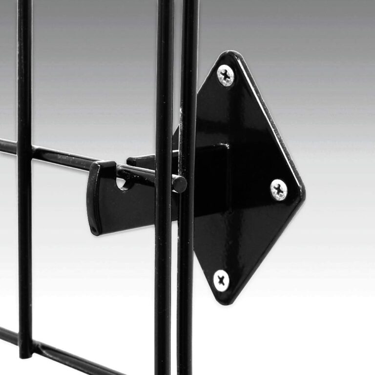 Gridwall Wall Mounting Bracket Black | Okanagan Bag & Box