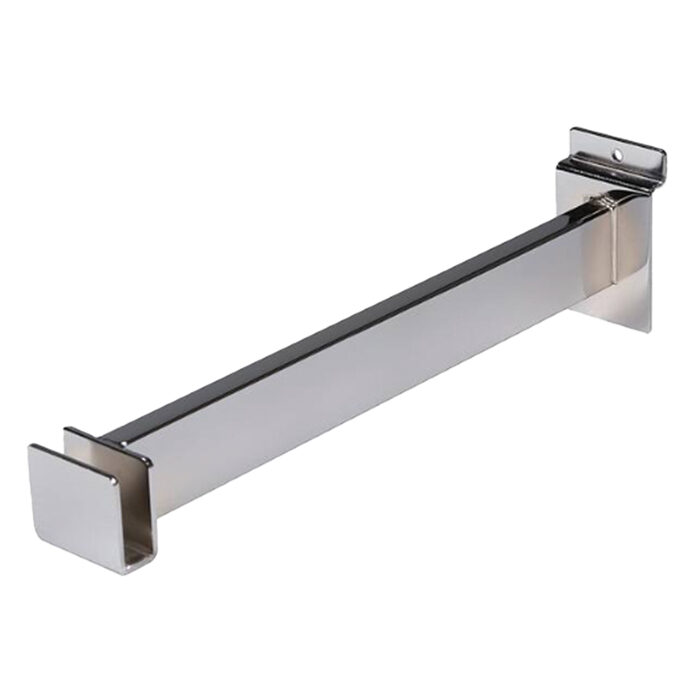 Rectangular Tubing Slatwall Bracket | Okanagan Bag & Box