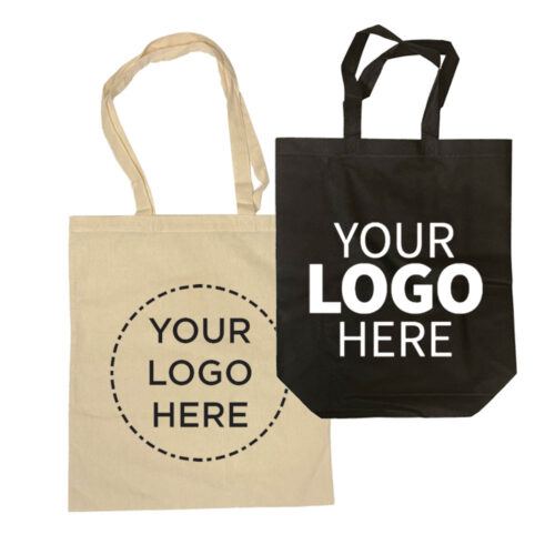 Custom Printed Cotton Canvas Tote Bags Minimum 500 | Okanagan Bag & Box